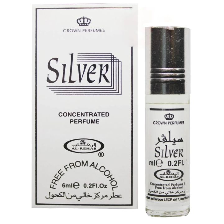 ALM SILVER Attar Concentrated Perfume 6ml | Daraz.lk