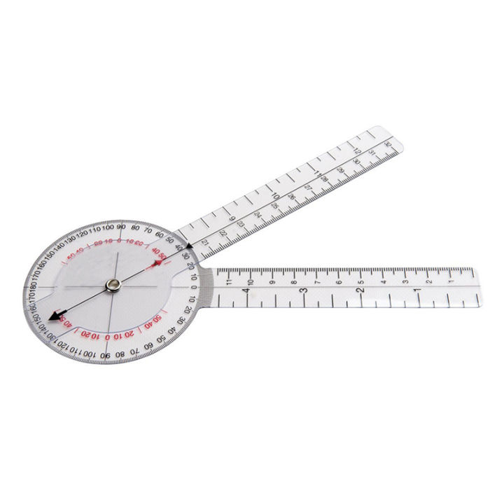 13InGoniometer Ruler Calibrated Orthopedic Spine Angle Ruler Protractor ...