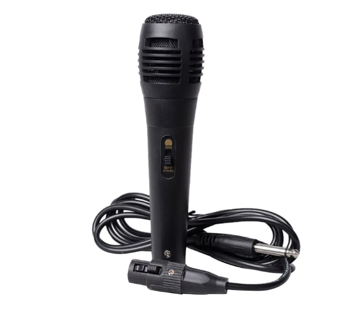 Traditional 1.5m Wired Singing Microphone Noodle Dynamic Long Speaker ...