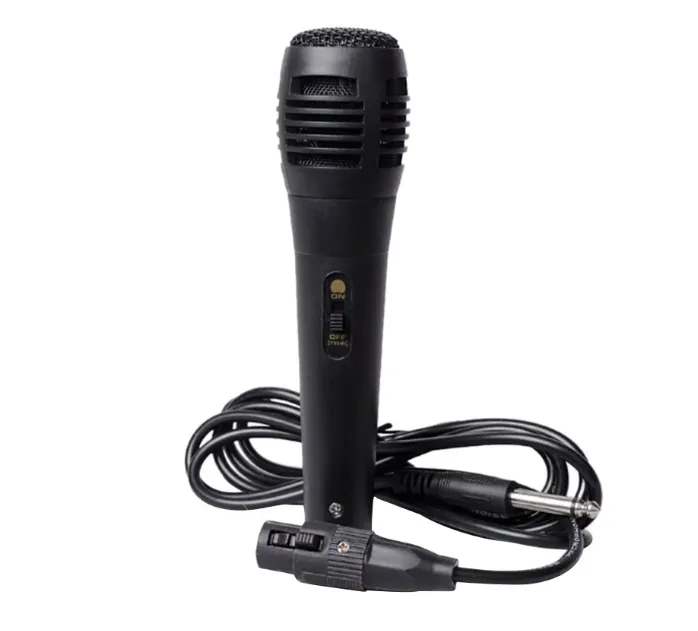 Traditional 1.5m Wired Singing Microphone Noodle Dynamic Long Speaker ...