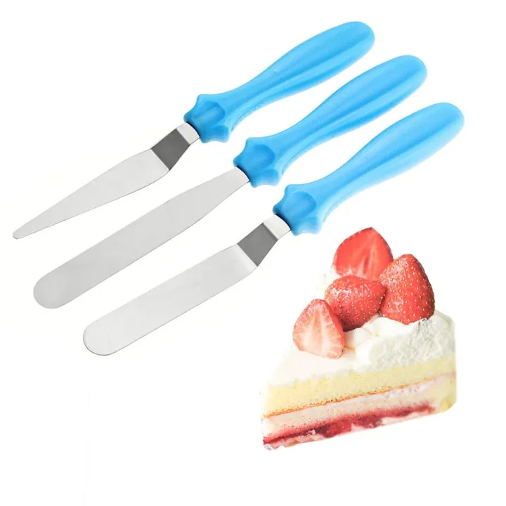 Pallett set 10 inch Stainless Steel Cake Spatula Butter Cream Icing ...