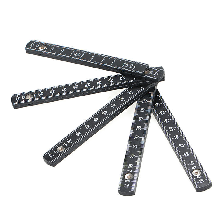 【Unique features】1M Slide Ten-Parts Folding Ruler Fold Up Rulers ...