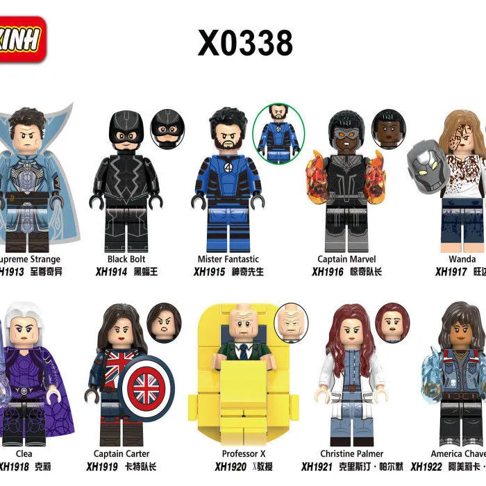 【HavenHub】with LEGO Doctor 2 Captain Carter of the Black King X ...