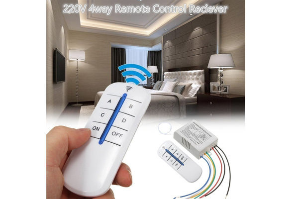 Digital Remote Control Light Switch Wireless ON OFF Remote Control ...