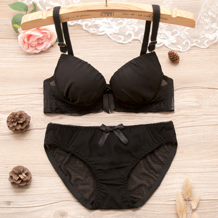 Korean Style Small Breast Push up Bra Japanese Girls Junior High School ...