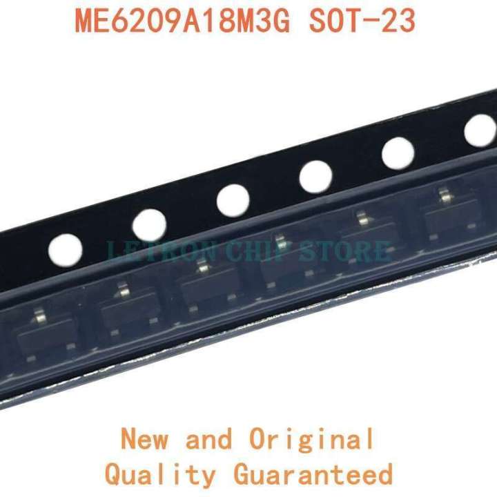 50 pcs me6209a18m3g sot-23 v8 1.8v sot23 smd ldo linear regulator chip ...