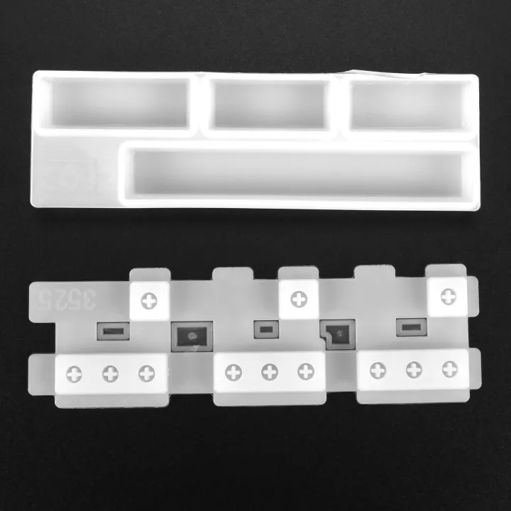 Spreeshop DIY Mechanical Keyboard Key Cap Silicone Mold UV Crystal ...