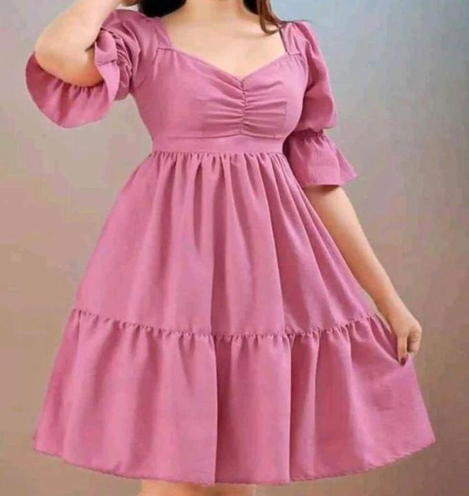 Womens linen frock | Daraz.lk