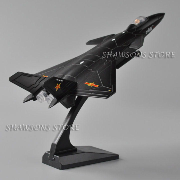 【Nice Day Toy Findings Store】1:87 Diecast Military Aircraft Model Toys China J-20 J20 Jian 20 ...