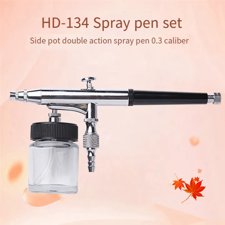 0.3mm Siphon Feed Dual-action Airbrush Kit Set Tool | Daraz.lk
