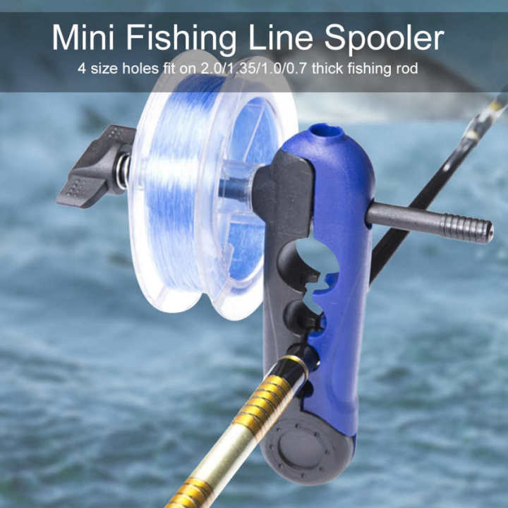 【LATS Store】Universal Adjustable Fishing Line Spool Spooler Winder SA ...