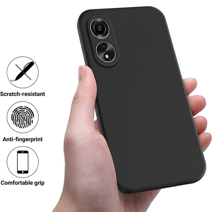 Honor X5 Plus Liquid Silicone Luxury Soft Matte Camera Protection ...