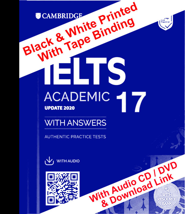 IELTS Academic Cambridge English Book 17 with answers | Daraz.lk