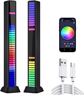 RGB Multicolor Sound-Controlled Music Levels Light | Daraz.lk