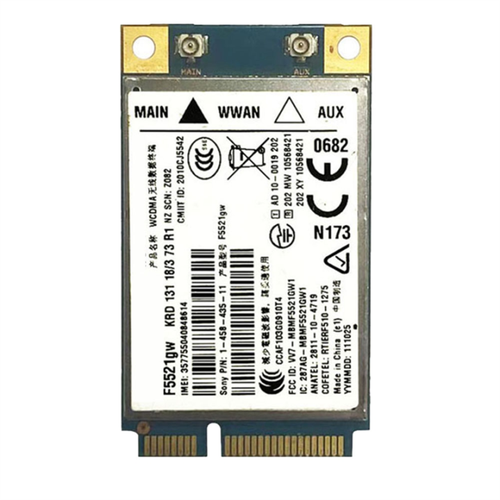 Universal F5521GW WWAN Card Gobi3000 HSPA EDGE 21Mbps 3G Card | Daraz.lk