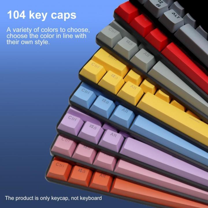 Blank 104 keys ABS layout Thick White color keycaps | Daraz.lk
