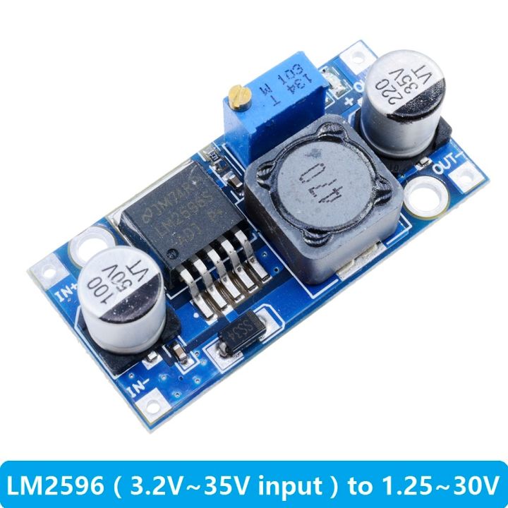 DC-DC Step Down Converter Module 3A DC 3.3V 5V 12V 24V 30V Adjustable Voltage Regulator ...