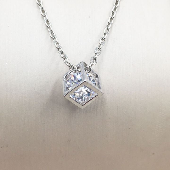 【Good sharing!】Jewelry Love Rubik's Cube Pendant Small Block Crystal ...