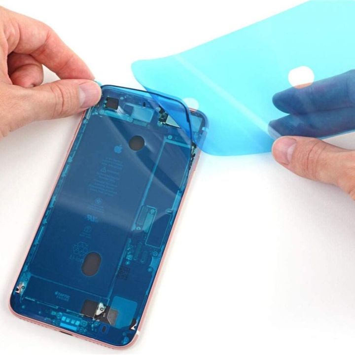 5 Pieces of Waterproof Adhesive Sticker for iPhone, Screen Adhesive ...