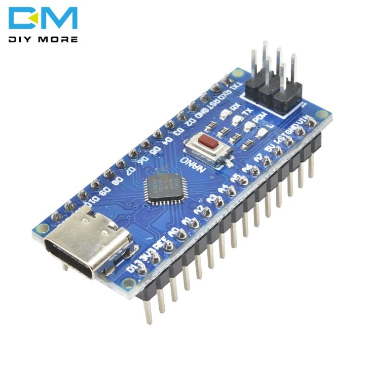 【beauty code】Mini USB/Type-C Adapter CH340 Nano V3.0 ATMEGA328P-MU ...