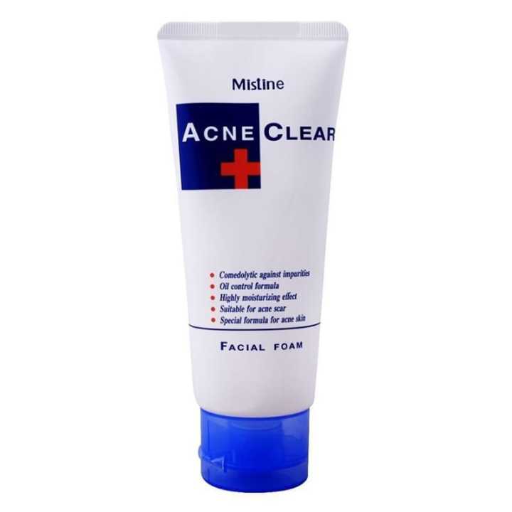 Mistine ACNE Clear Facial Foam Face Wash Thailand 85gms | Daraz.lk