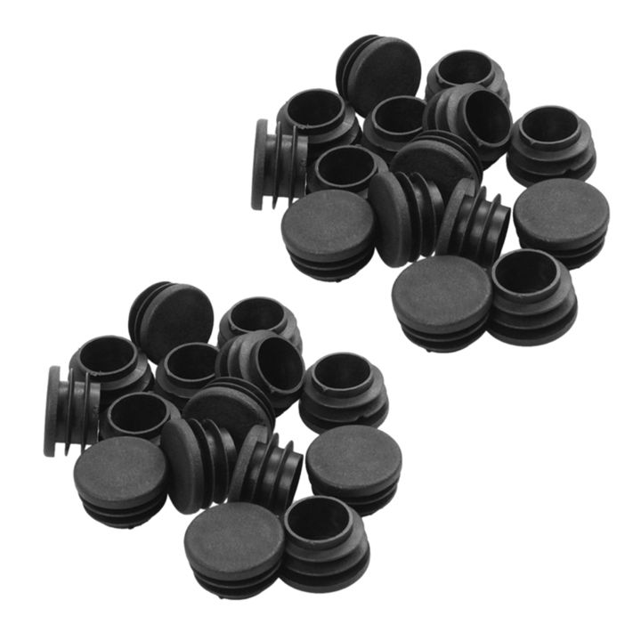 48Pack Chair Table Legs Plug 22mm Diameter Round Plastic Cover Thread ...