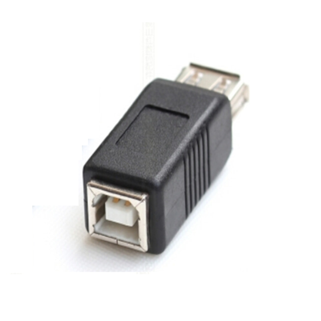 USB2.0 A Male A Female to B Female Printer Print Converter Adapter ...
