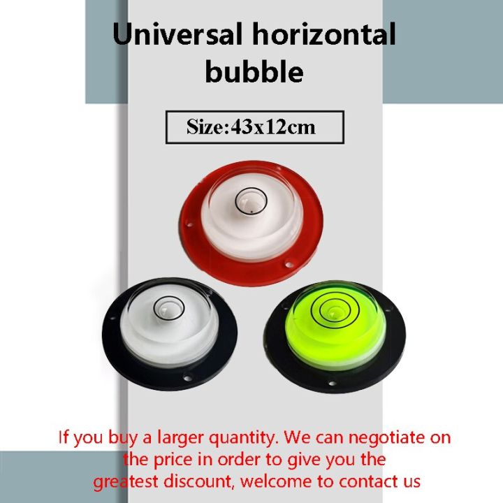 2 pcs Circular Spirit Level Bubbles Measuring Kit Environmental Bulls ...