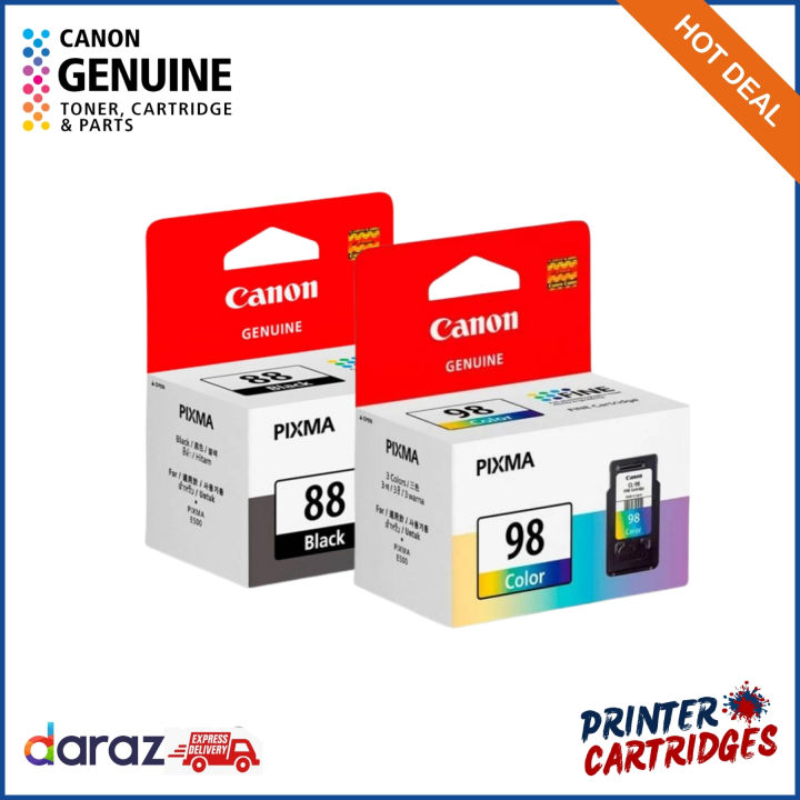 Canon PG-88 Black / CL-98 Color Original ink | Daraz.lk