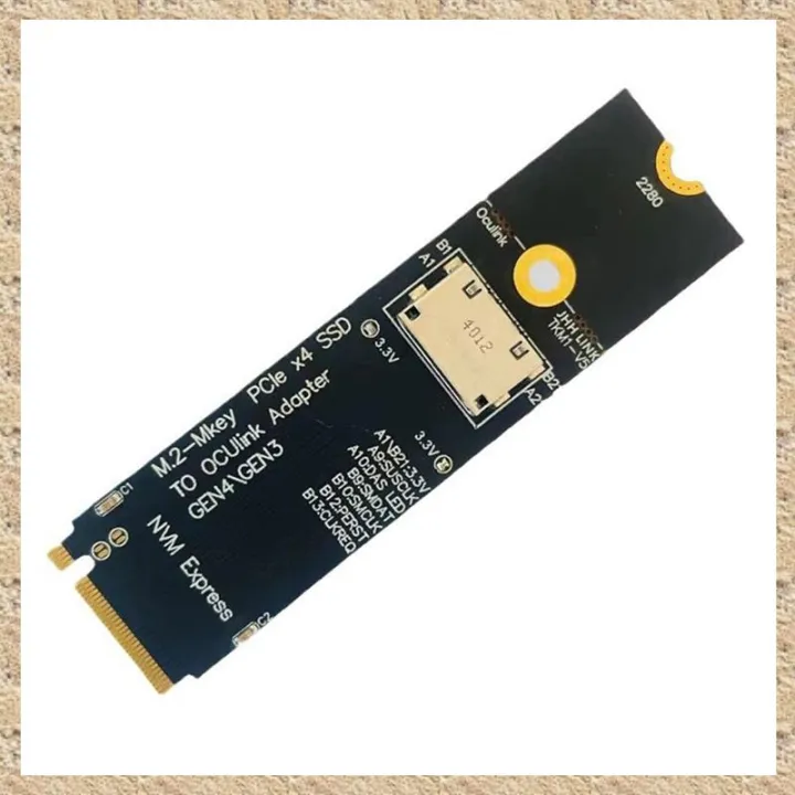 M.2 M-Key PCIe X4 SSD to OCUlink SFF-8612 Adapter Gen4/Gen3 for 2.5 ...