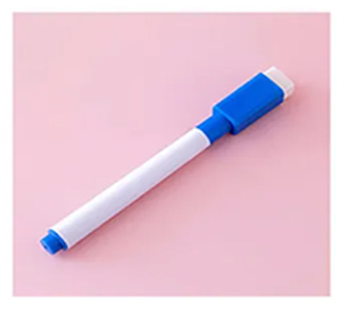Magnetic Erasable Whiteboard Marker Pen (Blue Color) White Board Pen ...