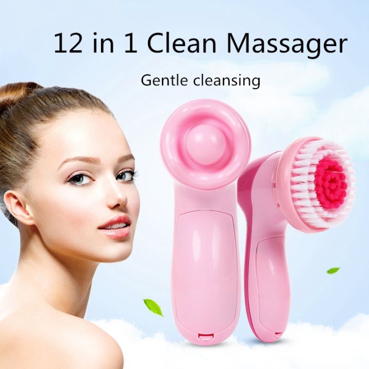 12 in 1 Electric Pore Cleaner Facial Washing Machine Waterproof Body ...