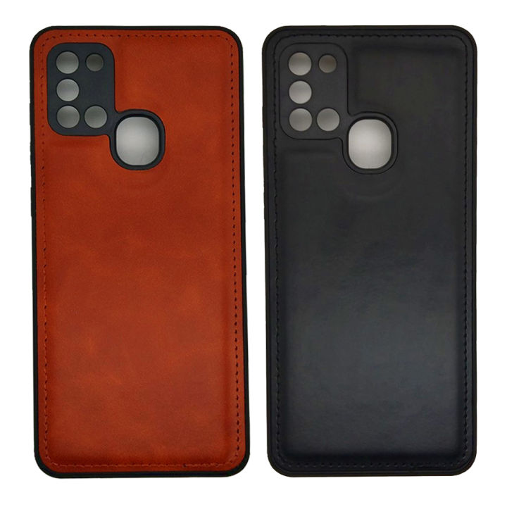 Luxury Samsung A21s Leather Case New 2024 Perfect Design Full Lens ...