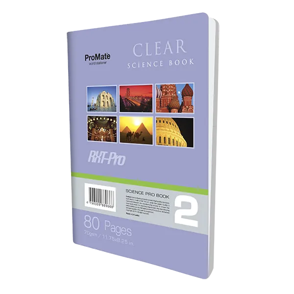 Promate Clear Science Book – 80 Pages – A4 | Daraz.lk