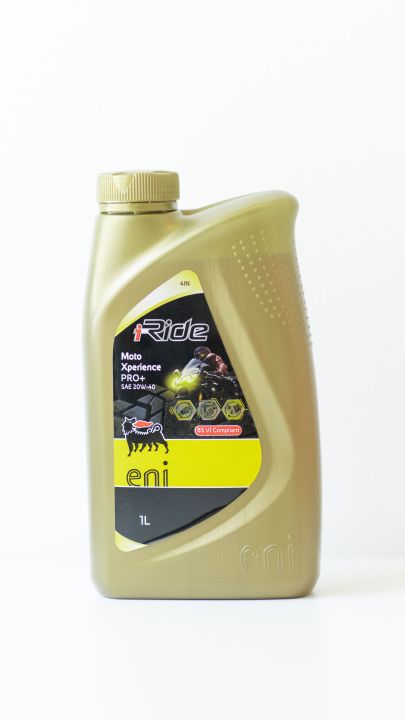eni-I-RIDE MOTOEXPERIENCE PRO+ 4T 20W40 (E) : 1 L Engine Oil | Daraz.lk