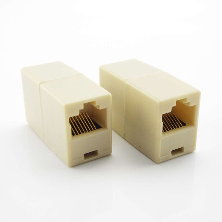 Female To Female Network Lan Connector Adapter Coupler Extender Rj45 ...