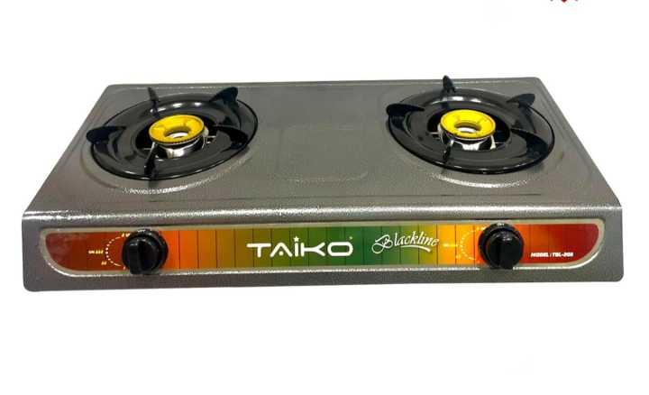 Taiko 2 Burner Gas Stove Black Line | Daraz.lk