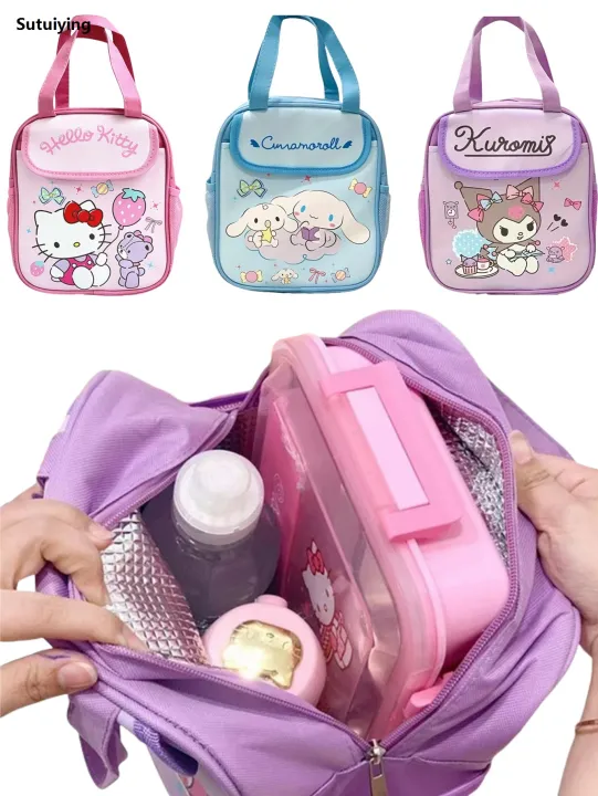 Sutuiying 1pc Insulated Fashionable Portable Lunch Bag Cute Cartoon ...