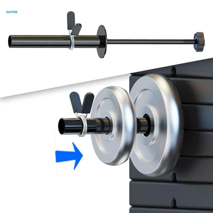 Gym Weight Stack Extender Exercise Machine Barbell Parts Steel Weight ...