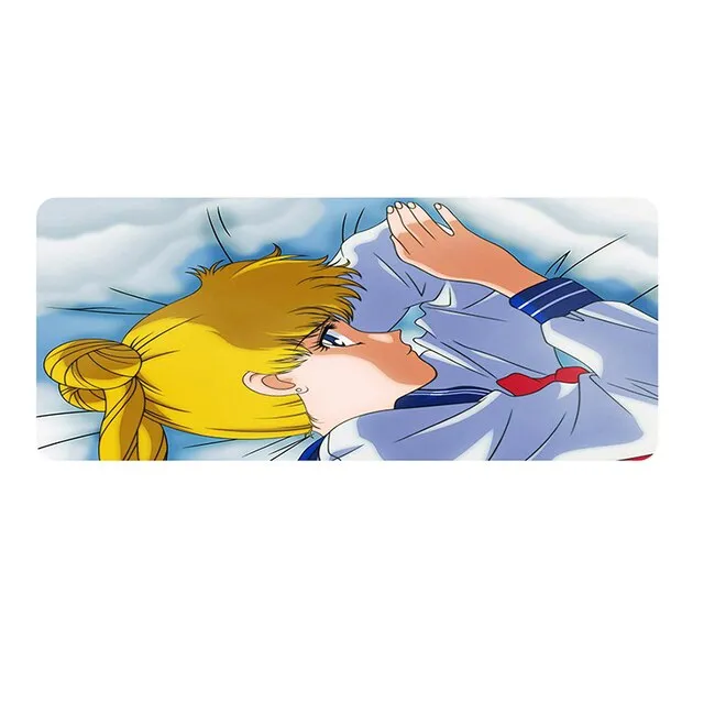 Keyboard Cartoon Lap Gaming Pad Kawaii Moon Desk Pad Mouse Gaming Pad ...