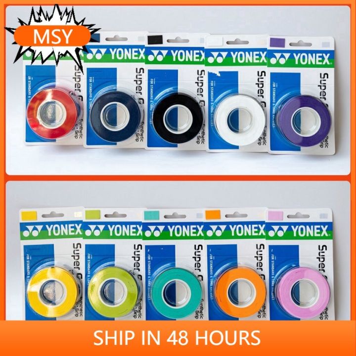 【Ready Stock】Yonex Badminton Grip AC102C (3pcs in 1 Roll / Pack) Yonex ...