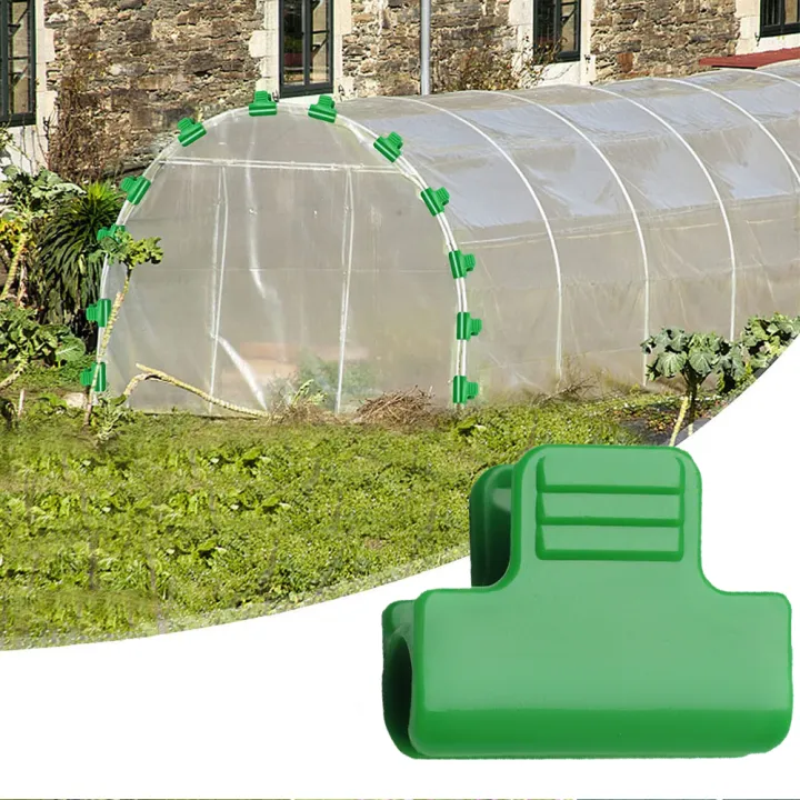 30pcs Greenhouse Clamps Plastic Film Buckle Clip Snap Clamps 8/11/16 ...