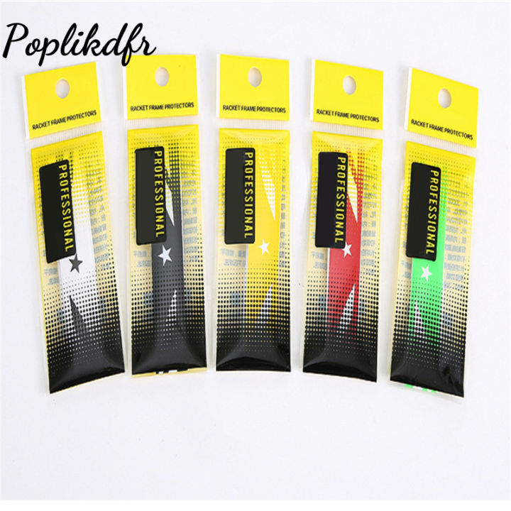 Poplikdfr Badminton Racket Head Protective PU Sticker Simple Portable ...