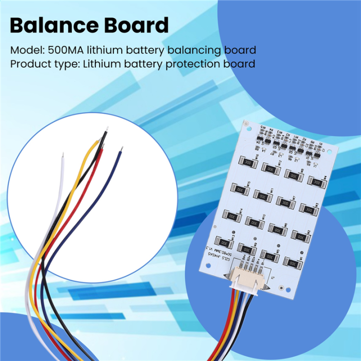 2S 3S 4S 500MA Balance Board Lithium Battery Balancer 3.65V LiFePo4 ...