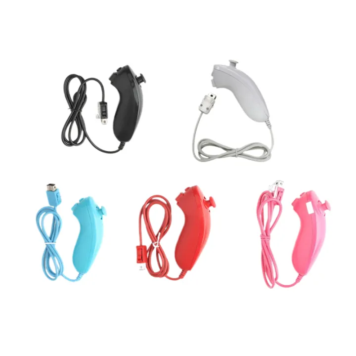 For Nintendo Wii/Wii U Joystick 2 In 1 Wireless Remote Gamepad ...