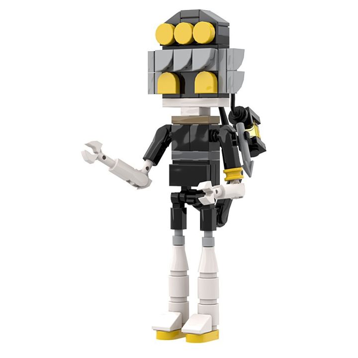 Anime Inorganic Killer Character Model Figurine Small Particle Puzzle ...