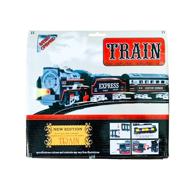 Kids Train Set ，Battery operated Train Toy for Boys& Girls , Lights ...