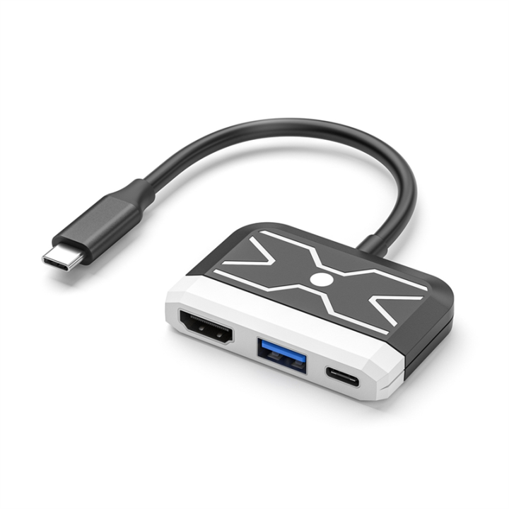 Type-C to -Compatible Hub Docking Station Switch Base Screen Projector ...