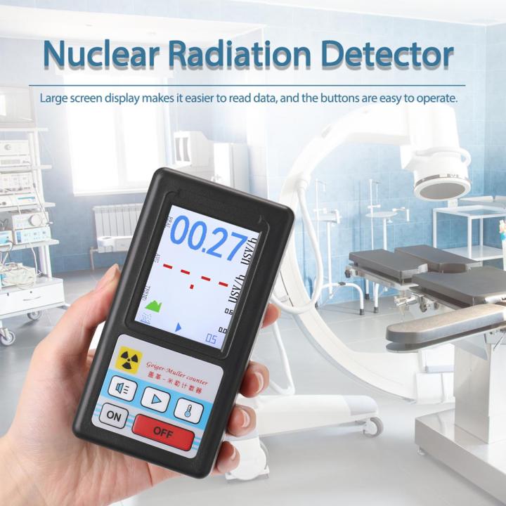 Display Screen Geiger Counter Nuclear Radiation Detector Personal ...