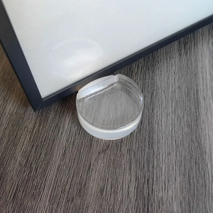 Universal Self Adhesive Transparent Door Stopper Light Weight Thickened ...